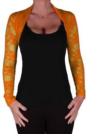 Eye Catch Mystique Soir&eacute;e Bol&eacute;ro Dentelle Haussement D&Eacute;paules Taille Unique