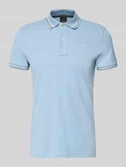 Geox Slim Fit Poloshirt mit Kontraststreifen