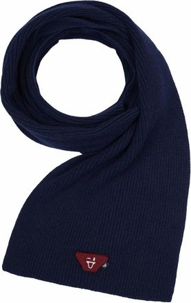 Armani Gerippter Strickschal - - Accessories - Damen - Blau - ONE SIZE