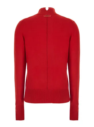 Pinko Wool and Cashmere Blend Sweater - Red