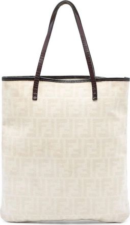 Fendi Shopper - Zucca Canvas Tote - Gr. unisize - in Braun - f&uuml;r Damen