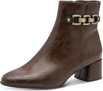Marco Tozzi Bottines tendance pour femme, café, 37 EU, 2-25352-45, café, 37 EU