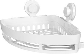 Garneck Wasserdichtes Badregal ohne Bohren mit Ablauflöchern Multifunktionales Aufbewahrungsregal für Shampoo Kosmetik und Toilettenartikel Dekorativer Hausha