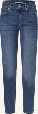 7 For All Mankind Skinny Jeans The Ankle Skinny blau