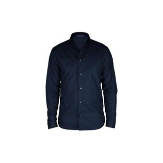 Philipp Plein Gold Cut LS Skull Shirt - - Shirts - Herren - Blau - M