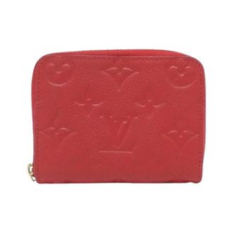 Louis Vuitton Pre-owned Monogram Empreinte M&uuml;nztasche - - Pre-owned - Damen - Rot - ONE SIZE
