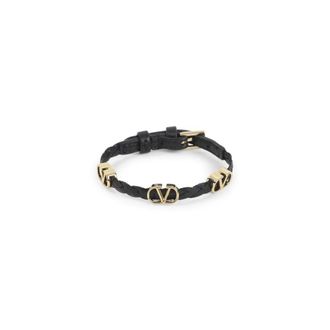 Valentino Garavani VLogo Signature Armband - - Accessories - Damen - Schwarzk - ONE SIZE