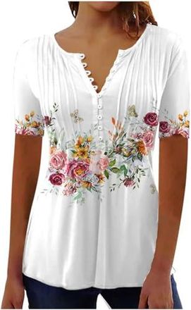 Generic tee shirt femme, teeshirts femme manche courte, chic et elegant haut, top soiree, clair bleu tshirt, chemisier rouge, d&eacute;bardeur &agrave; paillettes, haut cou