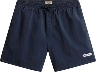 Woolrich Homme, Shorts, Bleu, Taille: L Solid Swim Shorts