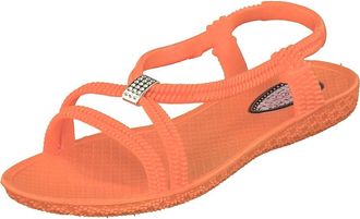 Siebi´s TENNO 160050 WELLNESS Badeschuhe und Badesandalette Damen: Größe: 39 | Farbe: Orange