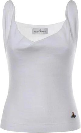 Vivienne Westwood Femme, Tops, Blanc, Taille: 42 FR Anna Top