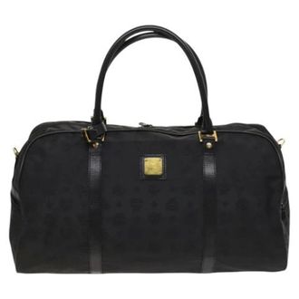 MCM Pre-owned Nylon sacs-main - Femme - Pre-owned - Noir - Taille: ONE Size