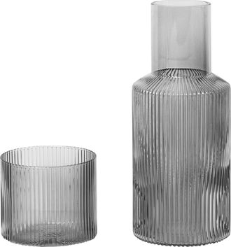 Ferm Living Carafe Ripple Set - 500 ml Ferm Living