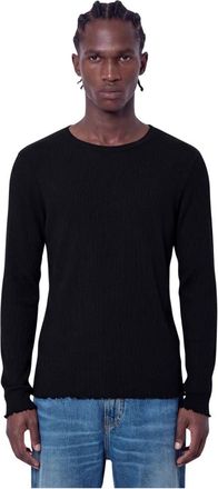 Our Legacy Haut &agrave; manches longues allong&eacute; - Homme - Pulls - Noir - Taille: L