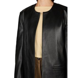 Toteme Veste unie en cuir