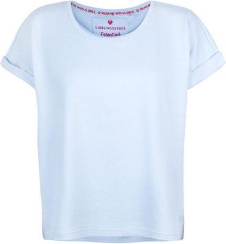 Lieblingsstück Rundhalsshirt CamilaEp aus reiner Baumwolle