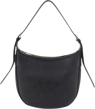 Celine Sac port&eacute; &eacute;paule Heloise Pre-owned - Femme - Pre-owned - Noir - Taille: ONE Size
