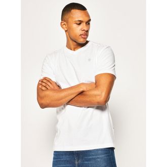 G-Star T-Shirt Base-S D16412-336-110 Wei&szlig; Regular Fit