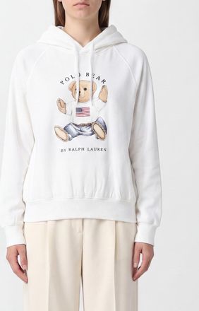 Polo Ralph Lauren Sweat-Shirt Femme couleur Blanc