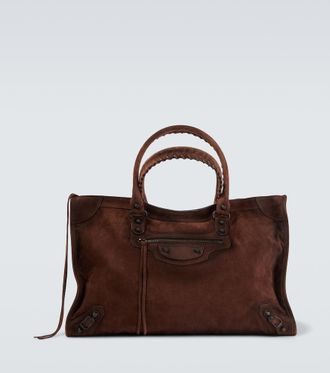 Balenciaga Cabas Le City Large en daim