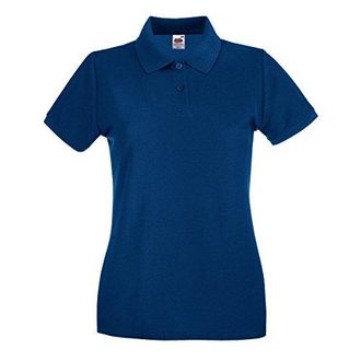 Fruit Of The Loom Polo en 100 % coton pour femme - Multicolore - XX-Large