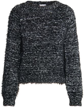 Usha Strickpullover Damen schwarz