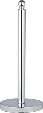 WENKO Toilettenpapierhalter WC-Rollenhalter freistehend für 3 Rollen - Ersatzrollenhalter mit schwerer Bodenplatte, Chrom, Mod. Viterbo