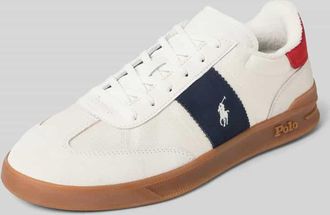 Polo Ralph Lauren Low Top Sneaker mit Rindsleder-Anteil
