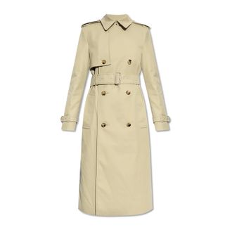 Burberry Trenchcoat mit G&uuml;rtel - - Coats - Damen - Beige - 3XS