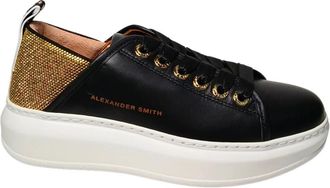 Alexander Smith Femme, Chaussures, Noir, Taille: 36 EU Pelle Baskets