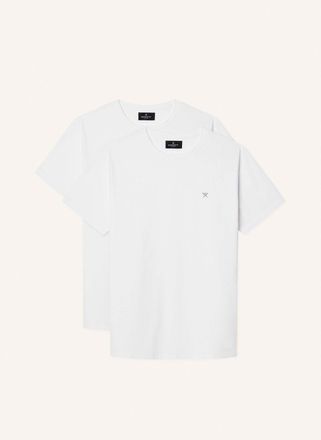 Hackett T-Shirt Core Tshirt 2p weiss