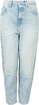 Tommy Hilfiger Mom Jean - Femme - Jeans - Bleu - Taille: W31