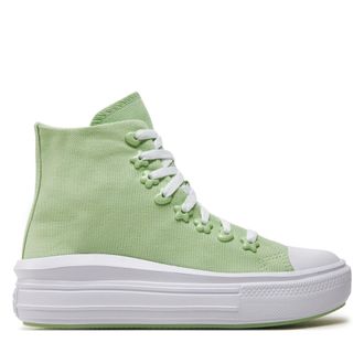 Converse Sneakers aus Stoff Converse Chuck Taylor All Star Motion Platform Stars A08100C Gr&uuml;n