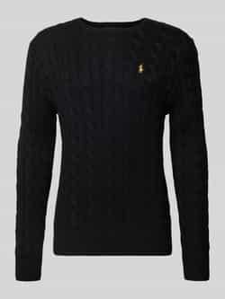 Polo Ralph Lauren Strickpullover mit Label-Stitching