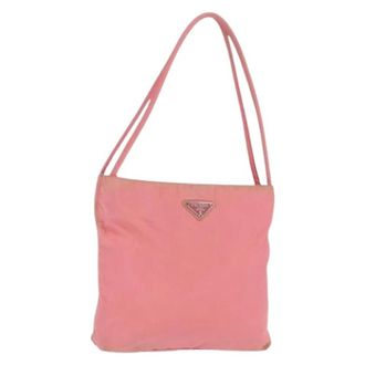 Prada Pre-owned Vintage Schultertasche aus Nylon - - Pre-owned - Damen - Rosa - ONE SIZE