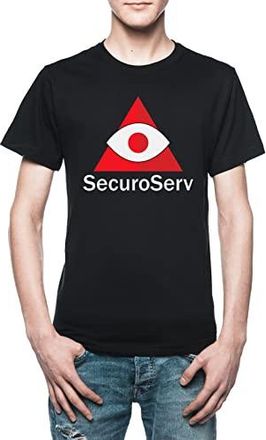 Vendax Vendax Securoserv T-Shirt Homme Noir