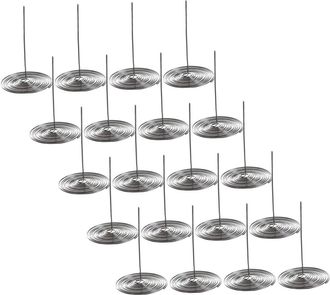 Cabilock 20st&uuml;cke Teekannensieb F&uuml;r Losen Tee Netzgewebe Teefilter Federfilter F&uuml;r Auslaufsiebe F&uuml;r Teekannenzubeh&ouml;r K&uuml;chenhelfer