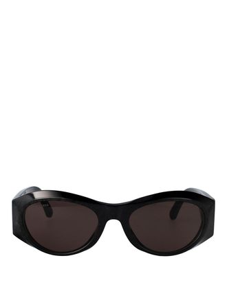 Balenciaga Lunettes De Soleil - Noir