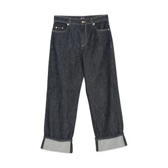 Max Mara Straight Hosen - - Jeans - Damen - Blau - 2XS