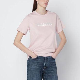 Burberry Light pink cotton T-shirt