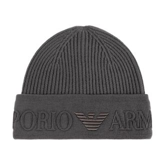 Emporio Armani Wollm&uuml;tze - - Accessories - Herren - Grau - L