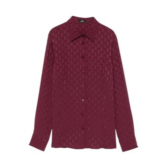 Etro Camisa - - Blouses & Shirts - Damen - Rot - XS