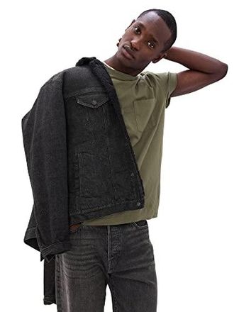 GAP Pocket Tee T-Shirt, Mousse Noire, Taille S Homme