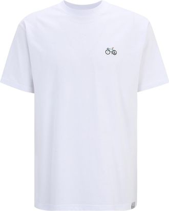 Iriedaily Herren T-Shirt PEACERIDE EMB Bio-Baumwolle Regular Fit XXL White