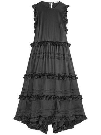 Cecilie Bahnsen robe Aileen - Noir
