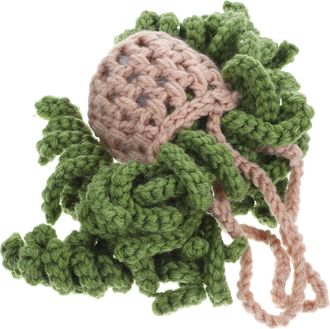 OSALADI Geh&auml;kelter Autoanh&auml;nger Pflanze aus Wolle Leichter R&uuml;ckspiegel Schmuck Handgefertigte H&auml;ngedekoration f&uuml;r Autoinnenraum