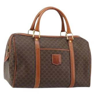 Celine Sac &agrave; main vintage Pre-owned - Femme - Pre-owned - Brun - Taille: ONE Size