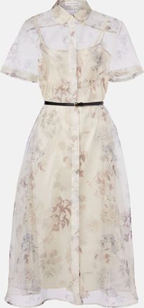 Altuzarra Midikleid Kiera aus Seide