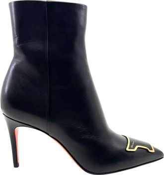 Santoni Femme, Chaussures, Noir, Taille: 38 EU Bottine à talon