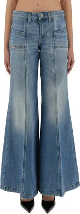 Diesel Flare-Fit Denim Jeans - Blue